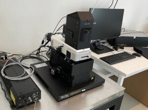 Raman microscope installed for SERS applications - Kimmy Photonics